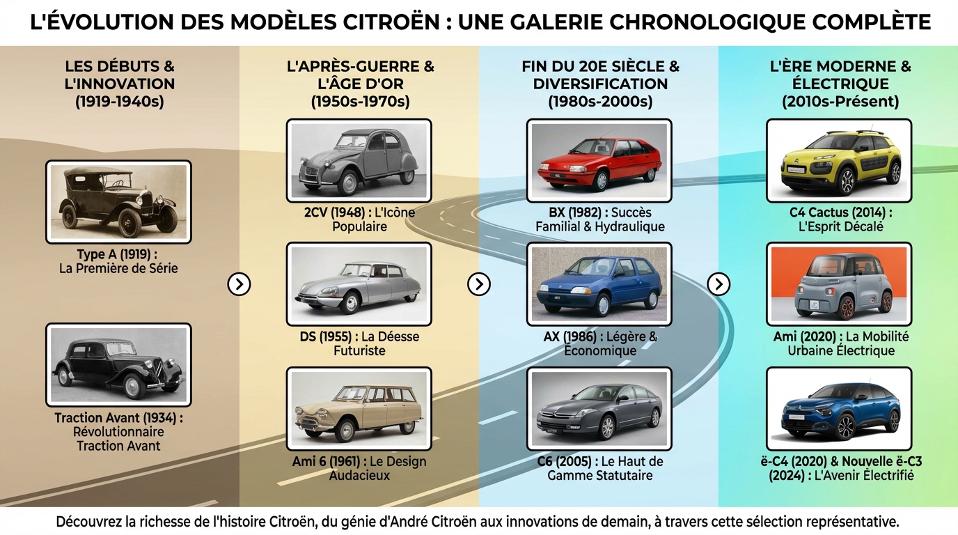 Tous Les Modeles Citroen En Photo